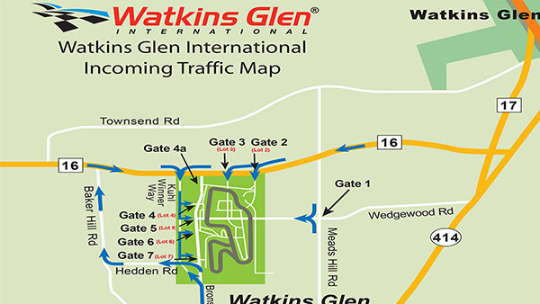 MAPS | WATKINS GLEN INTERNATIONAL | FACILITY MAPS