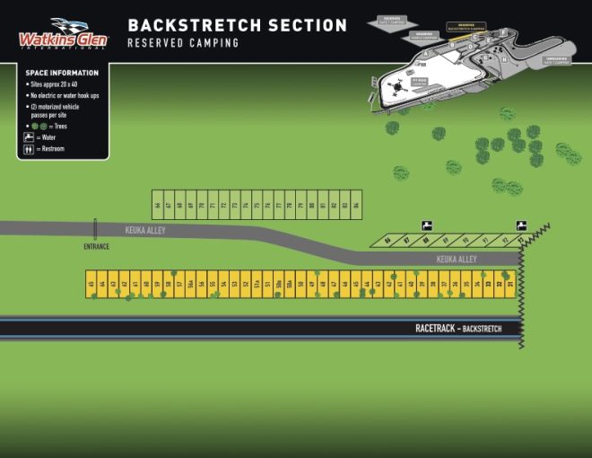 BACKSTRETCH CAMPING | CAMPING OPTIONS